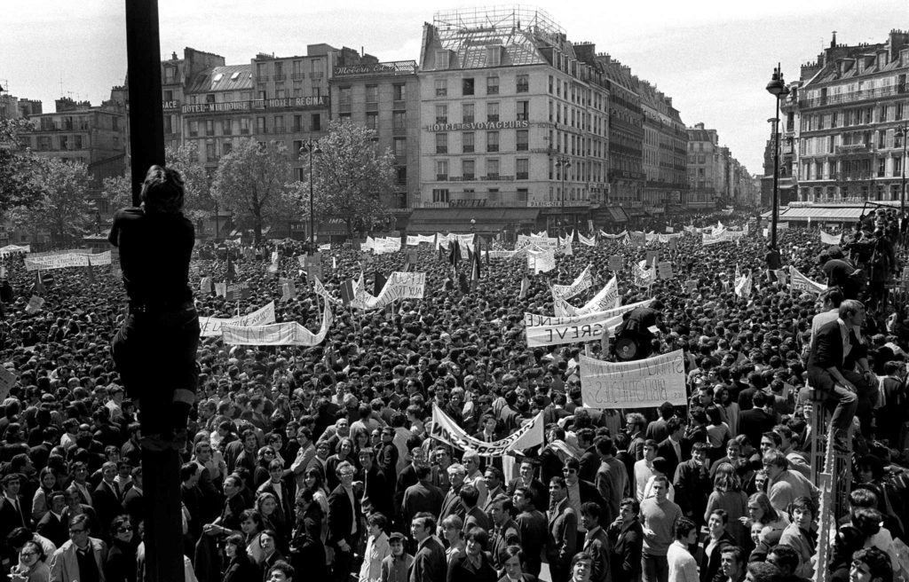 Γαλλία, 1968 – η εξέγερση του Μάη - Ξεκίνημα