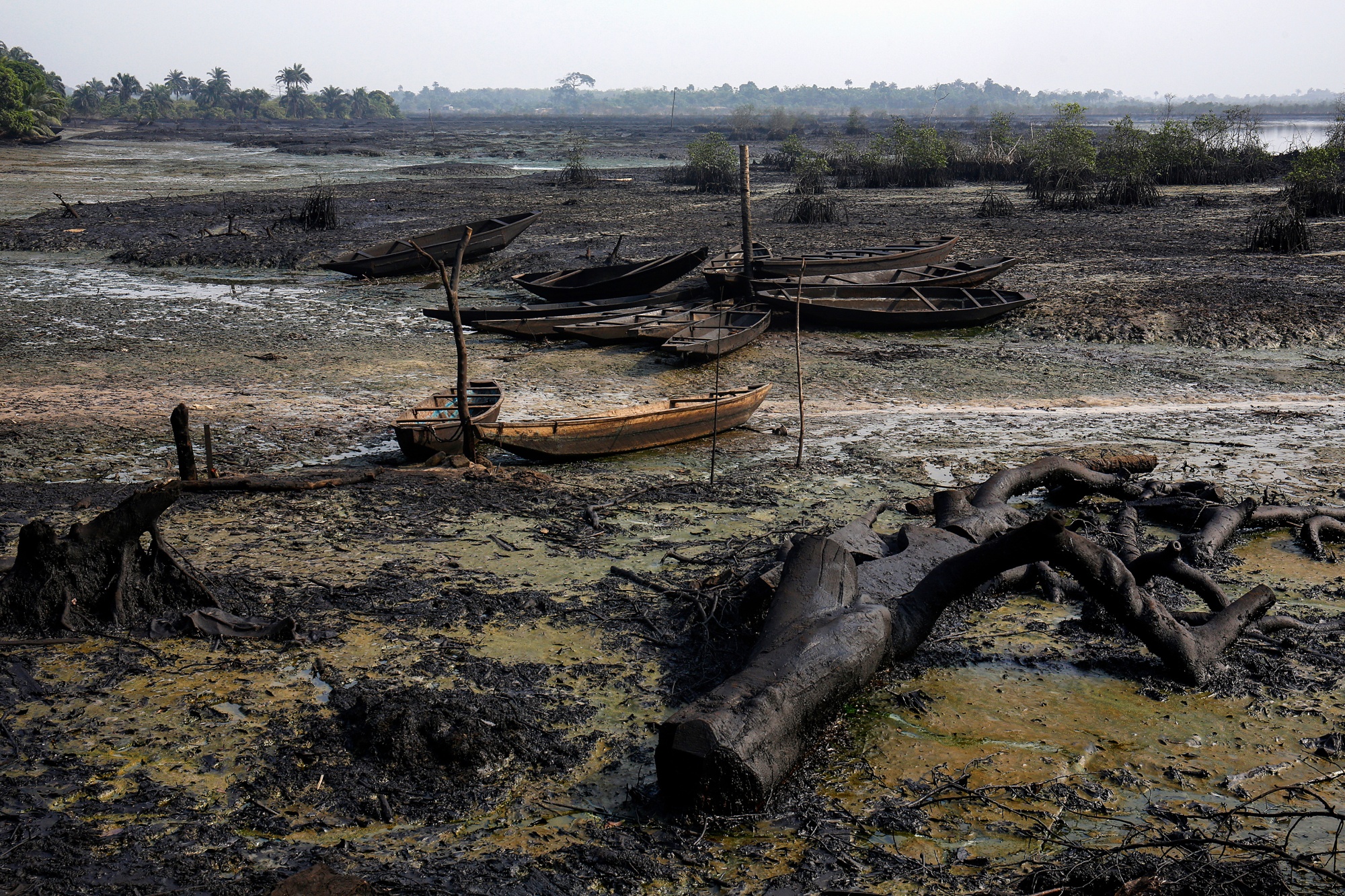 The Niger Delta destruction continues with its "clean-up attempt ...
