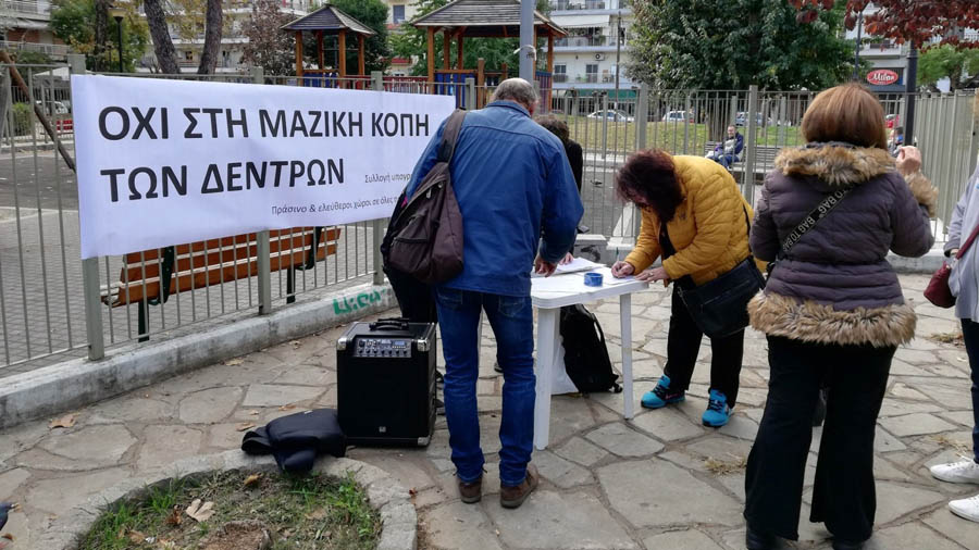 Θεσ/νίκη, οδός Κρήτης: Όχι στη μαζική κοπή των δέντρων – Συνάντηση 19/ ...