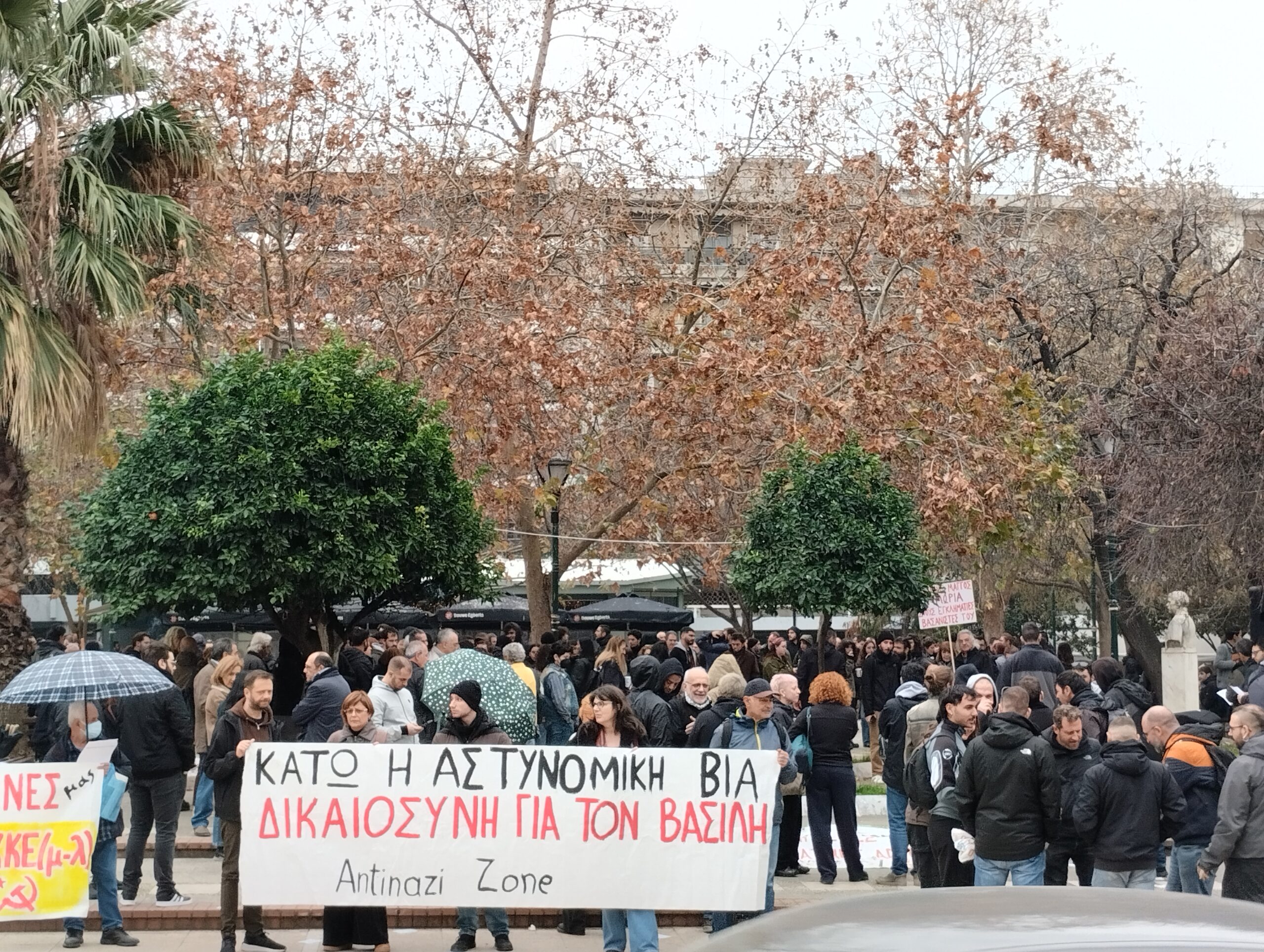 Antinazi Zone Βόλου: Δυναμική η πορεία για τον Β. Μάγγο - Ξεκίνημα