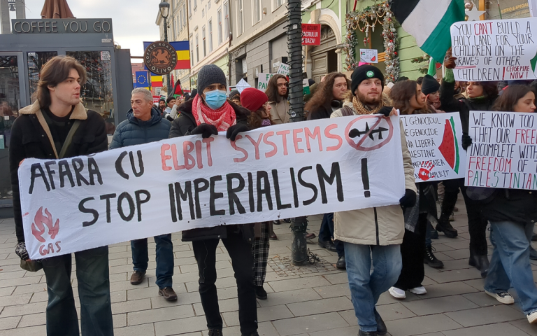 Romania: Antiwar Mobilisation Targeting Israeli Military Contractor ...